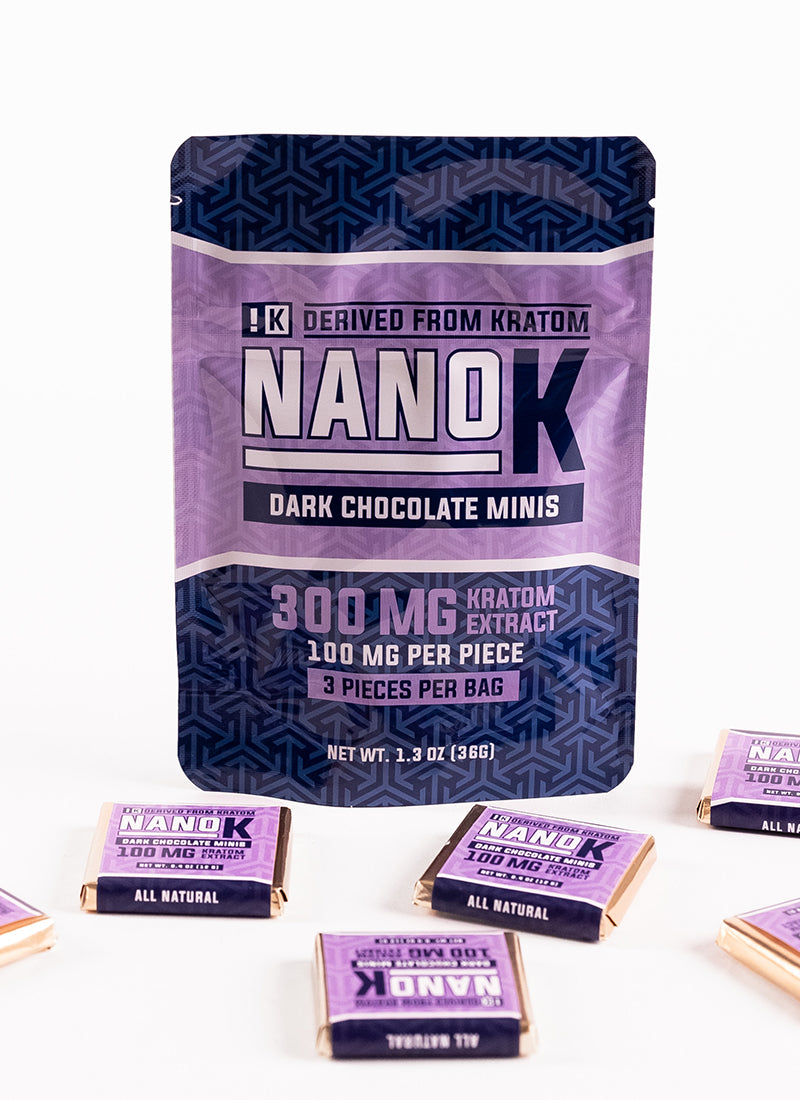 Kratom Extract Dark Chocolate Minis – Nano K