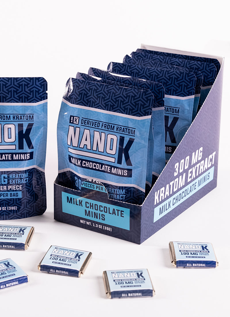 Kratom Extract Milk Chocolate Minis – Nano K